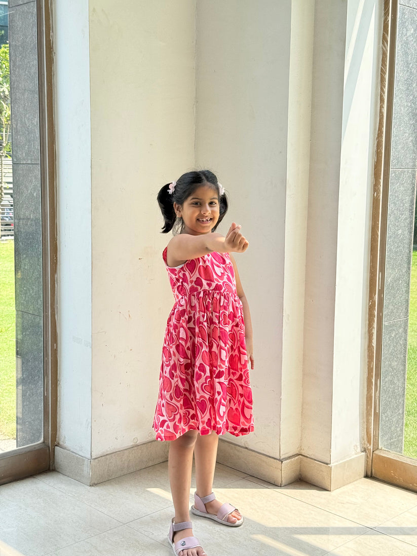 Koala Love Blossom Pink Dress – Koala Kidz